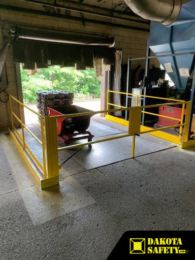 Straight Dock Gates | Folding Dock Gates | Dock Door Gates – Dakota Safety