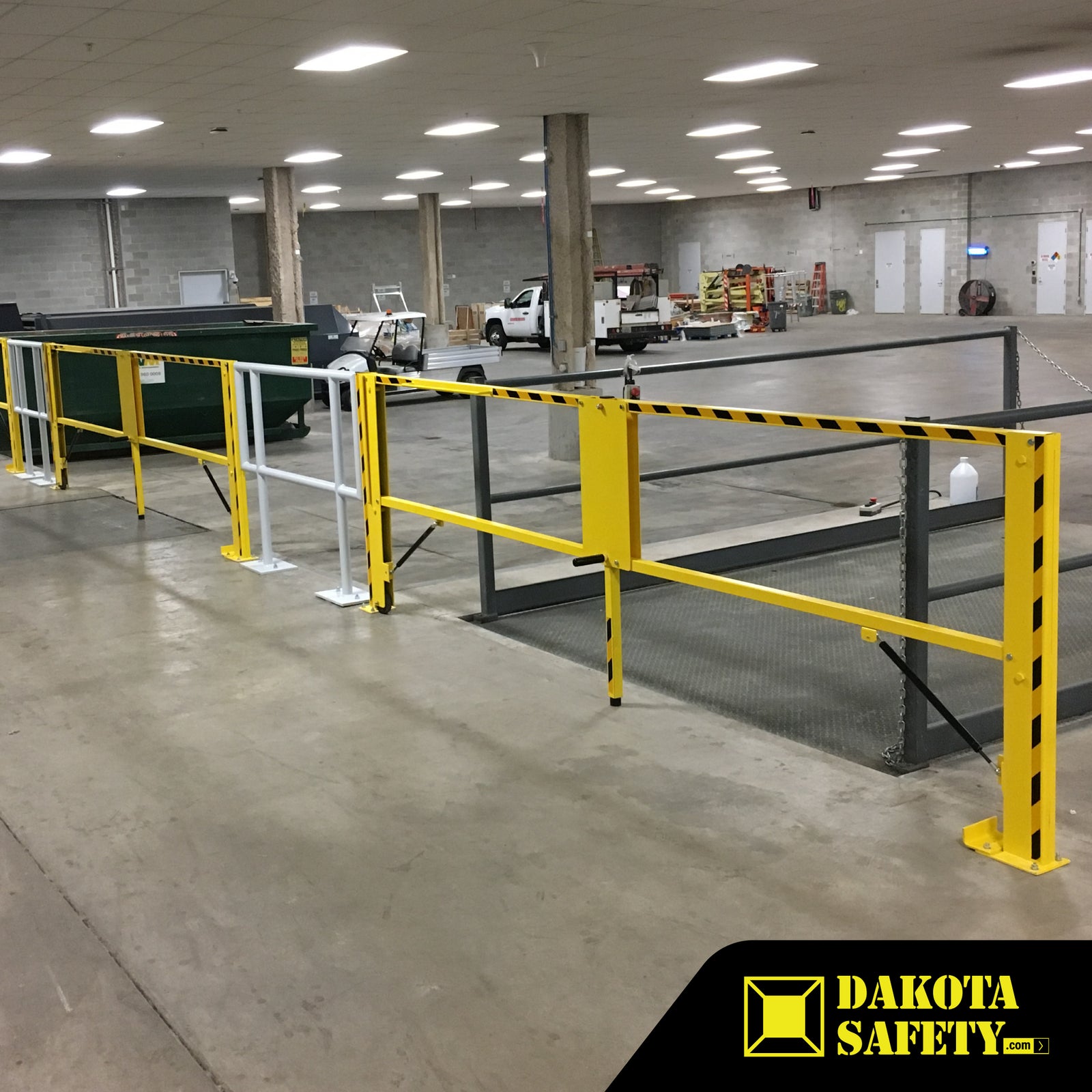 Straight Dock Gates | Folding Dock Gates | Dock Door Gates – Dakota Safety